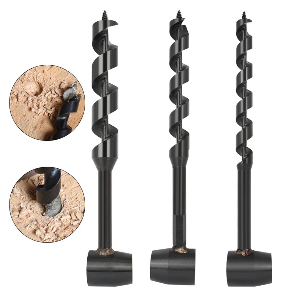 Perceuse à main 3 pièces pour le travail du bois, clé manuelle ...