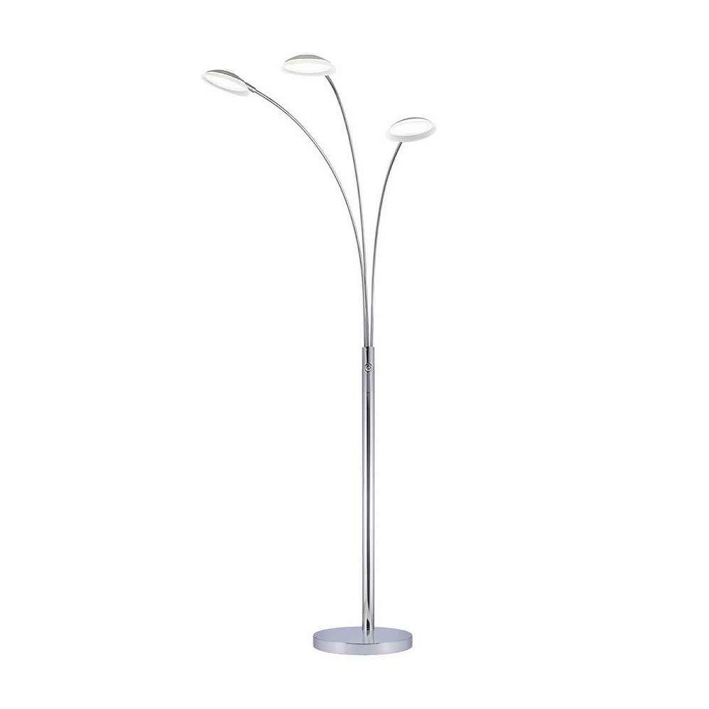 Nouveauté en Pie de salon led 3 lumières DRACO chrome 3 X 6W de ALEMAR ...