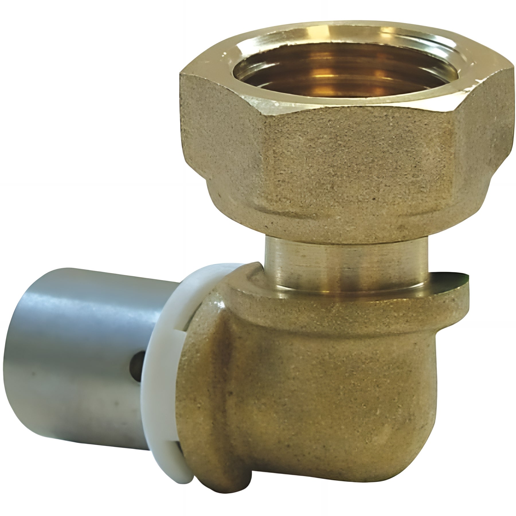 PACK de 10 coude ecrou libre a sertir diamètre diamètre 3/4" (20x27 ...