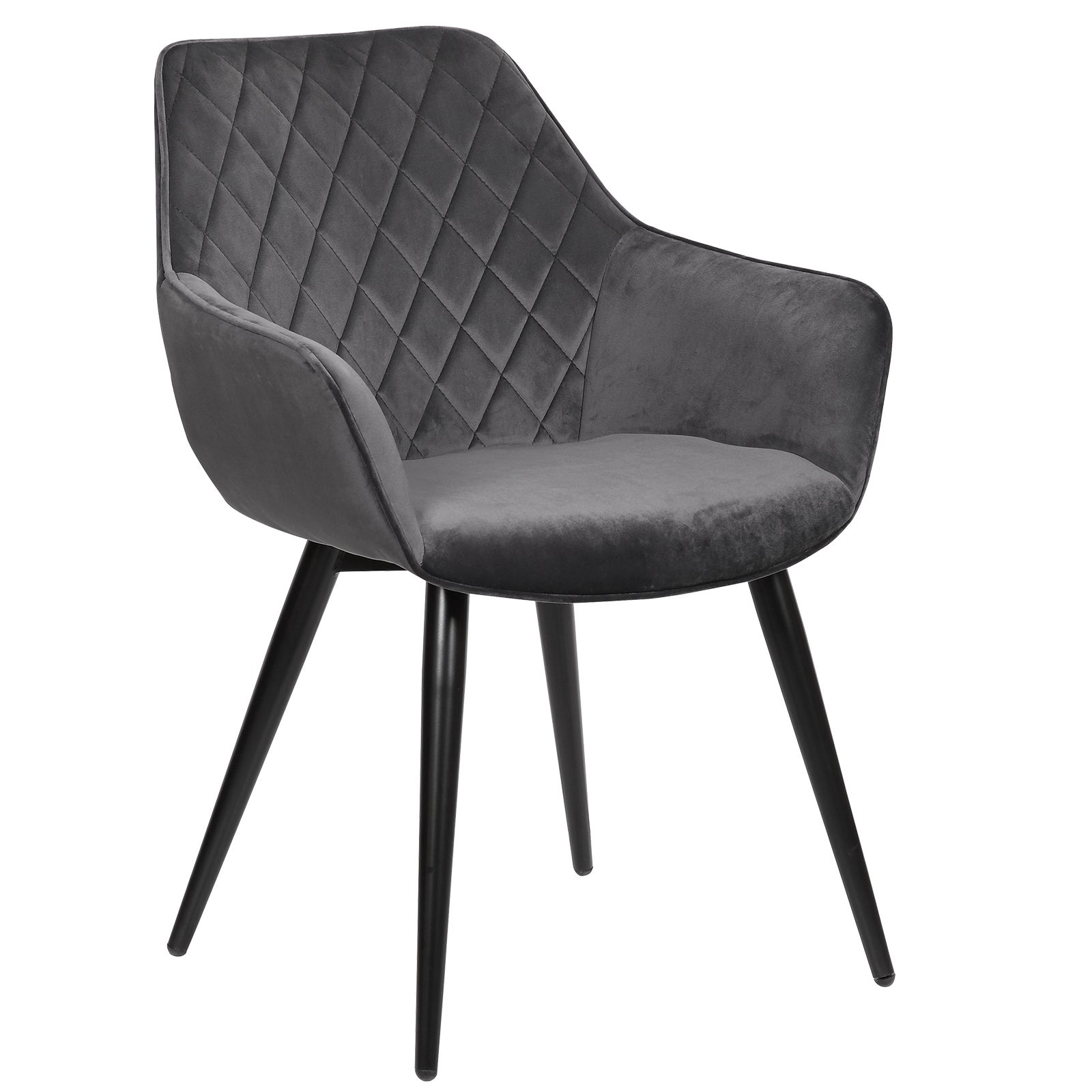 WOLTU 1 x Chaise de salle à manger Gris foncé，Chaise de salon/cuisine ...