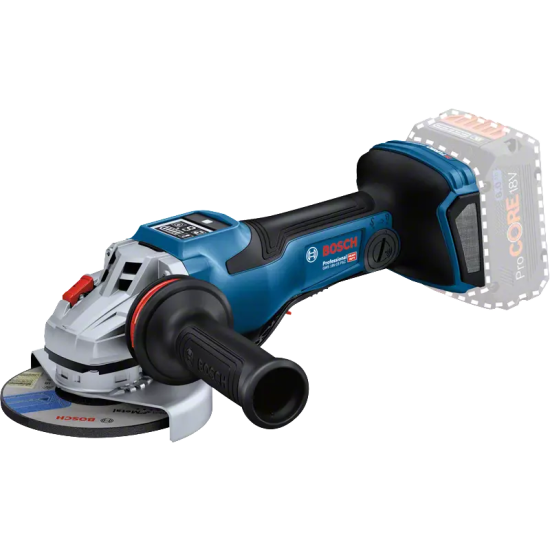 Meuleuse angulaire bosch gws 18v-180 pc professional - sans batterie ...