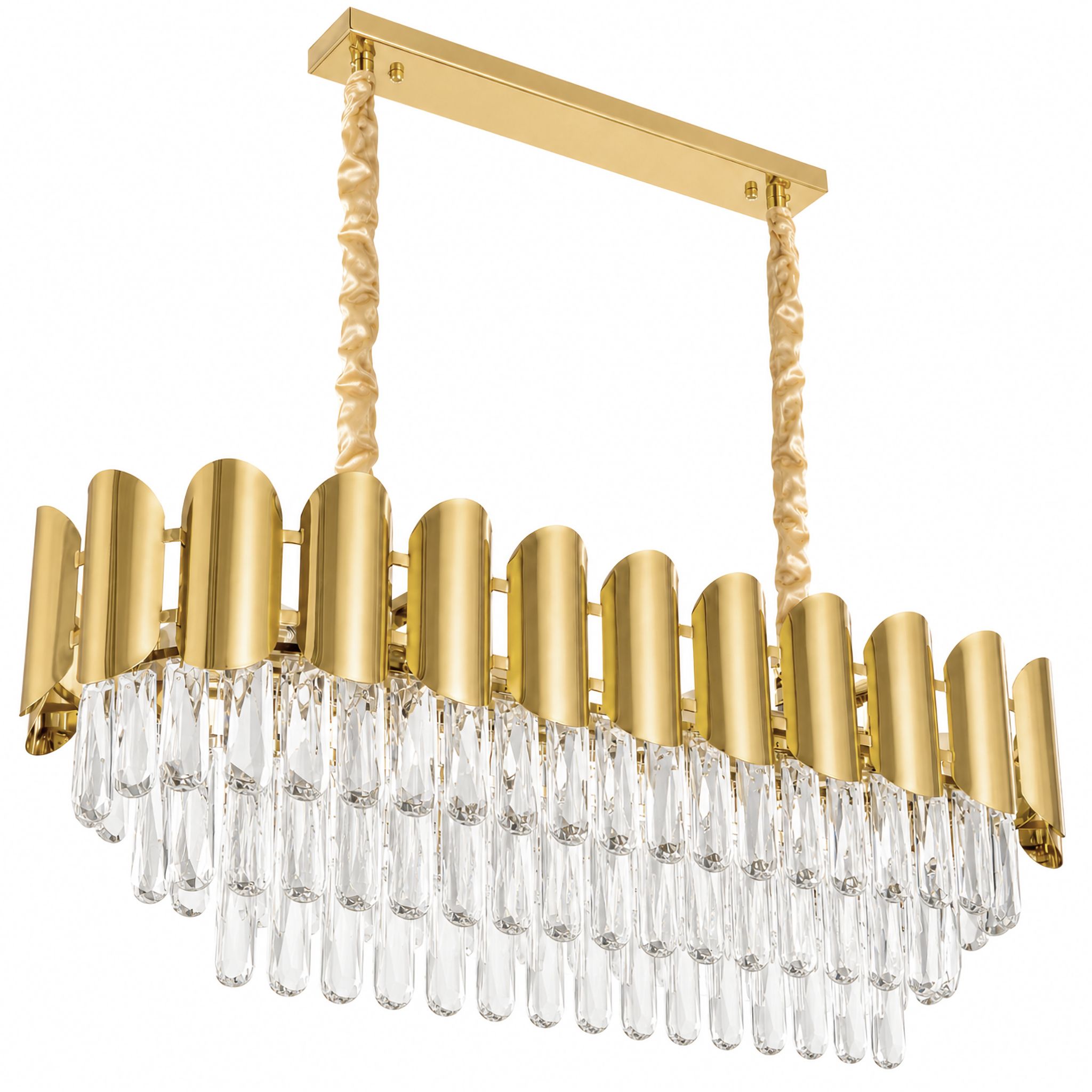 LAMPE SUSPENDUE TOOLIGHT SWE101-CP GOLD | Leroy Merlin