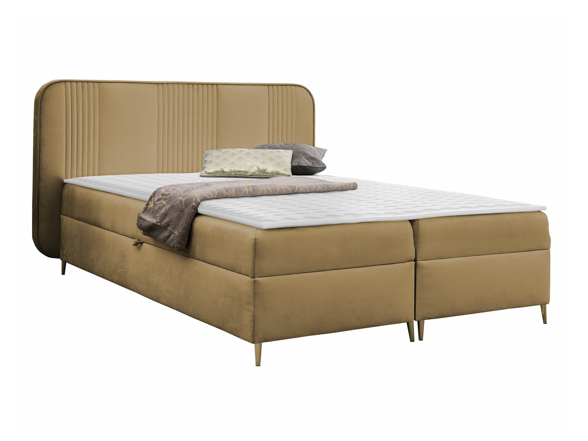 Letto continentale Baltimore 196, Continentale, Doppio, Marrone ...