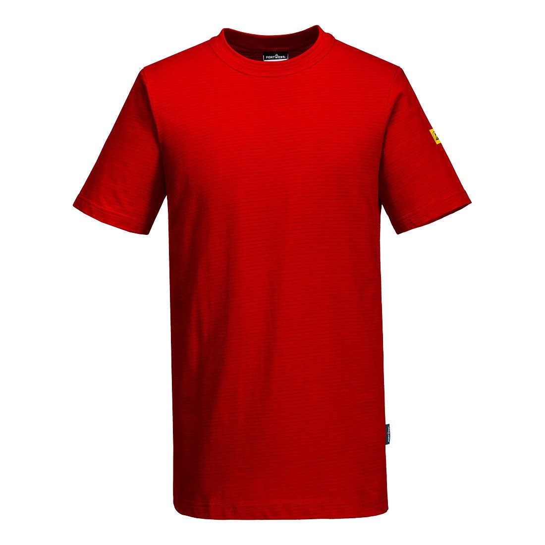 Camiseta de trabajo ESD, antiestática PORTWEST AS20 XXL Verde bosque ...