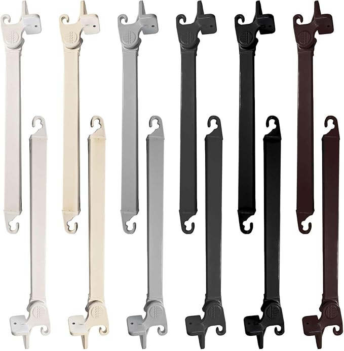 Par de brazos de toldo abatibles de aluminio Tempotest Parà 70 cm ...