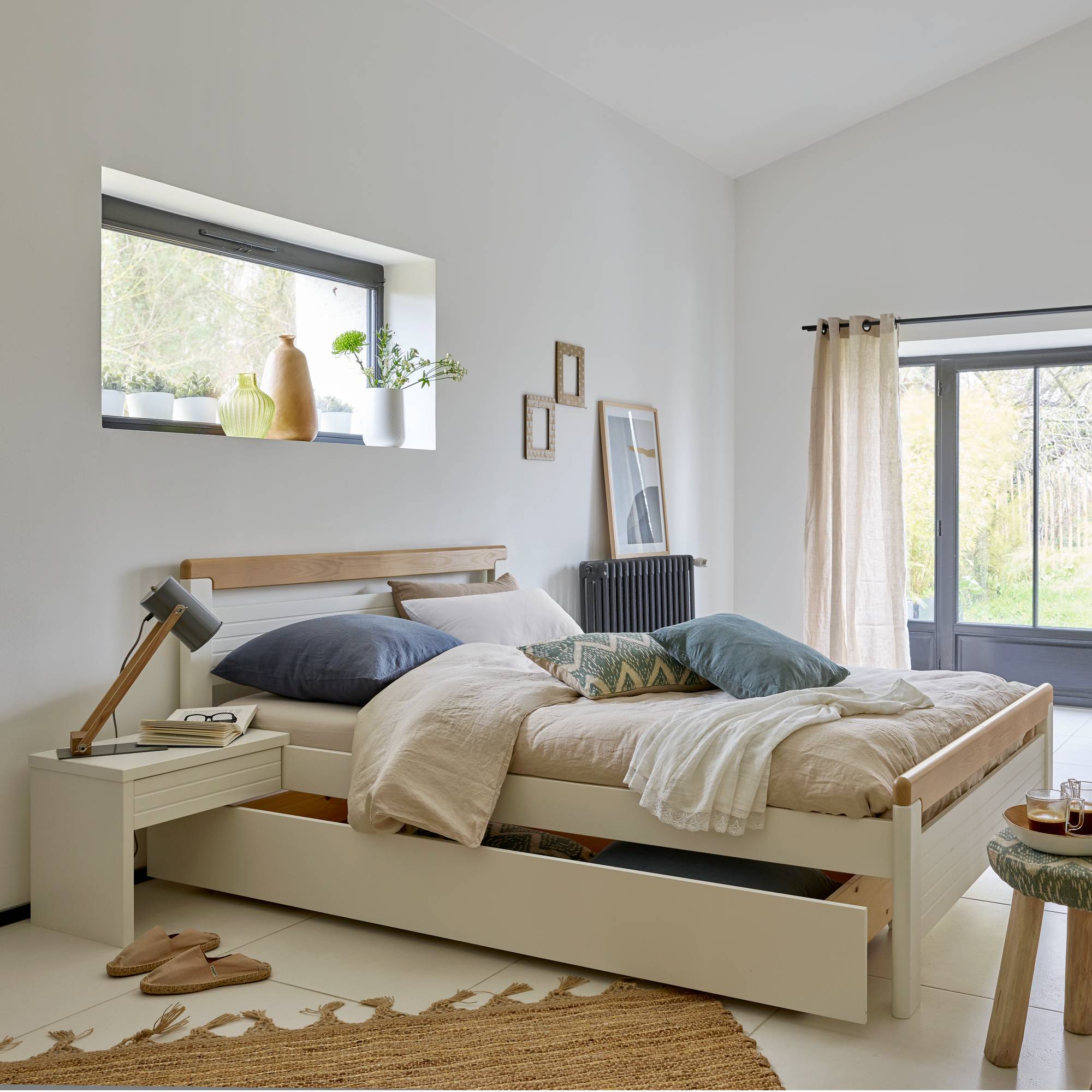 Lit rangement Tiaré-160 x 200 cm- | Leroy Merlin