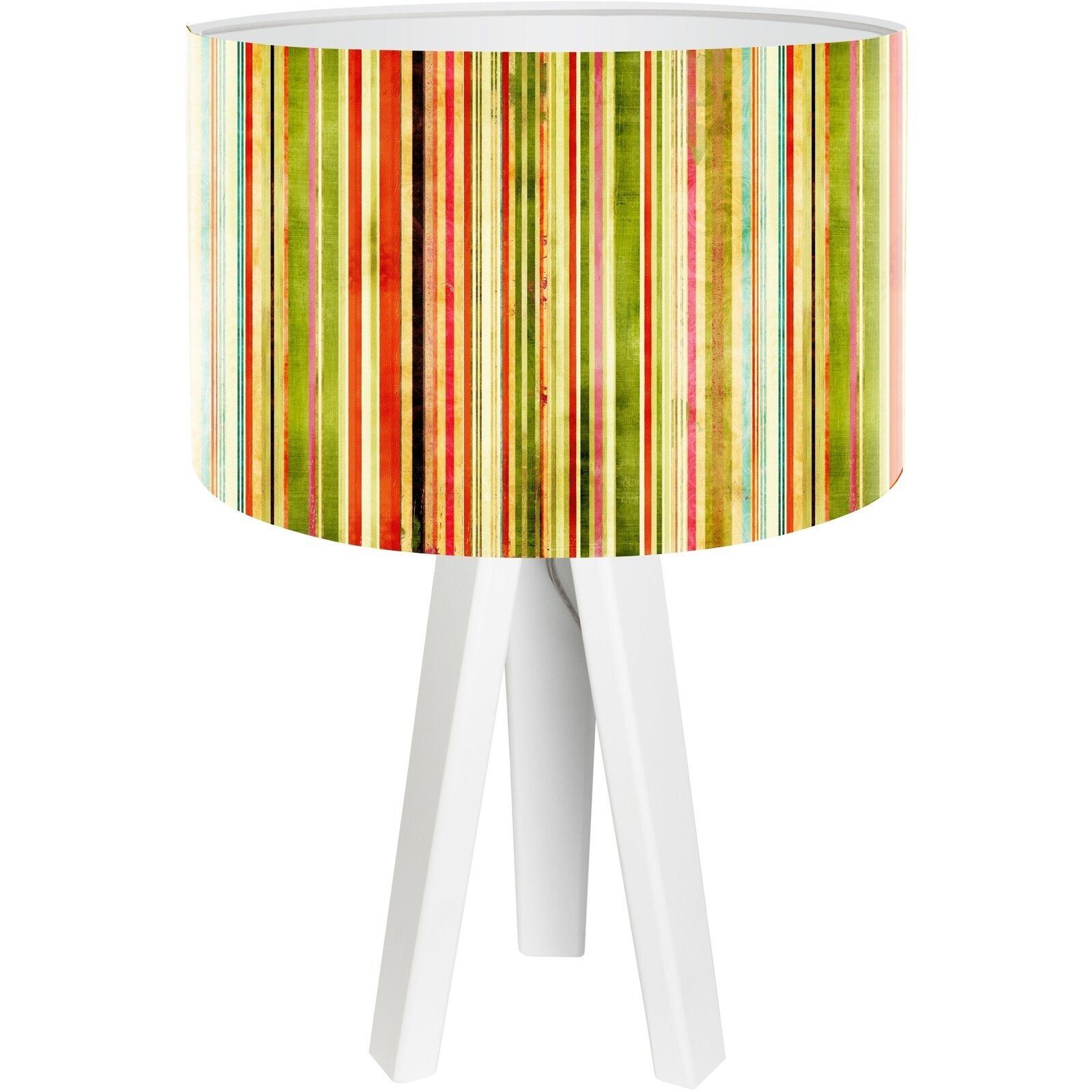 Lampe de chevet stamps foto-006 30 x 30 x 45 cm Blanc | Leroy Merlin