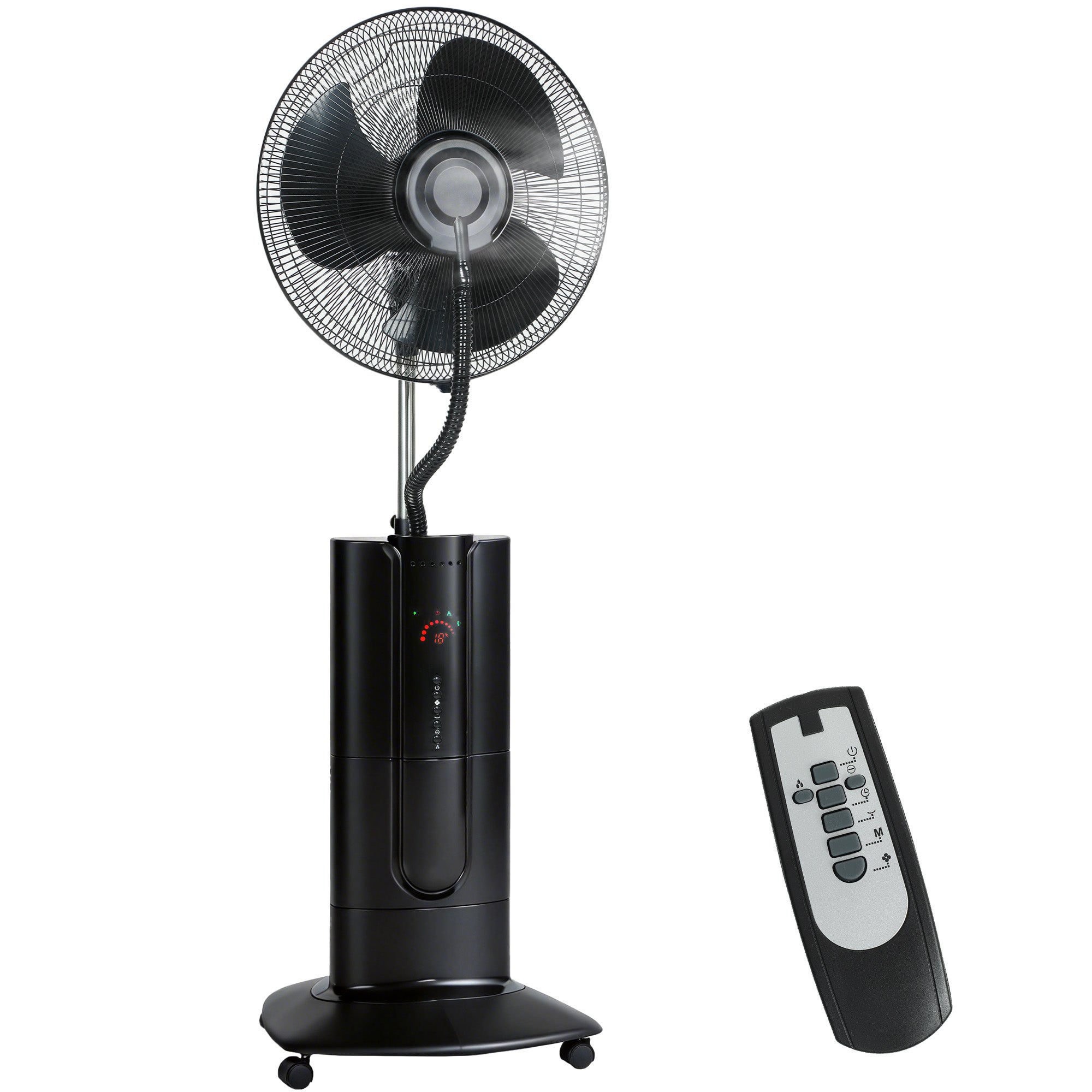 Ventilateur brumisateur 100 W à ionisation négative, ventilateur sur ...