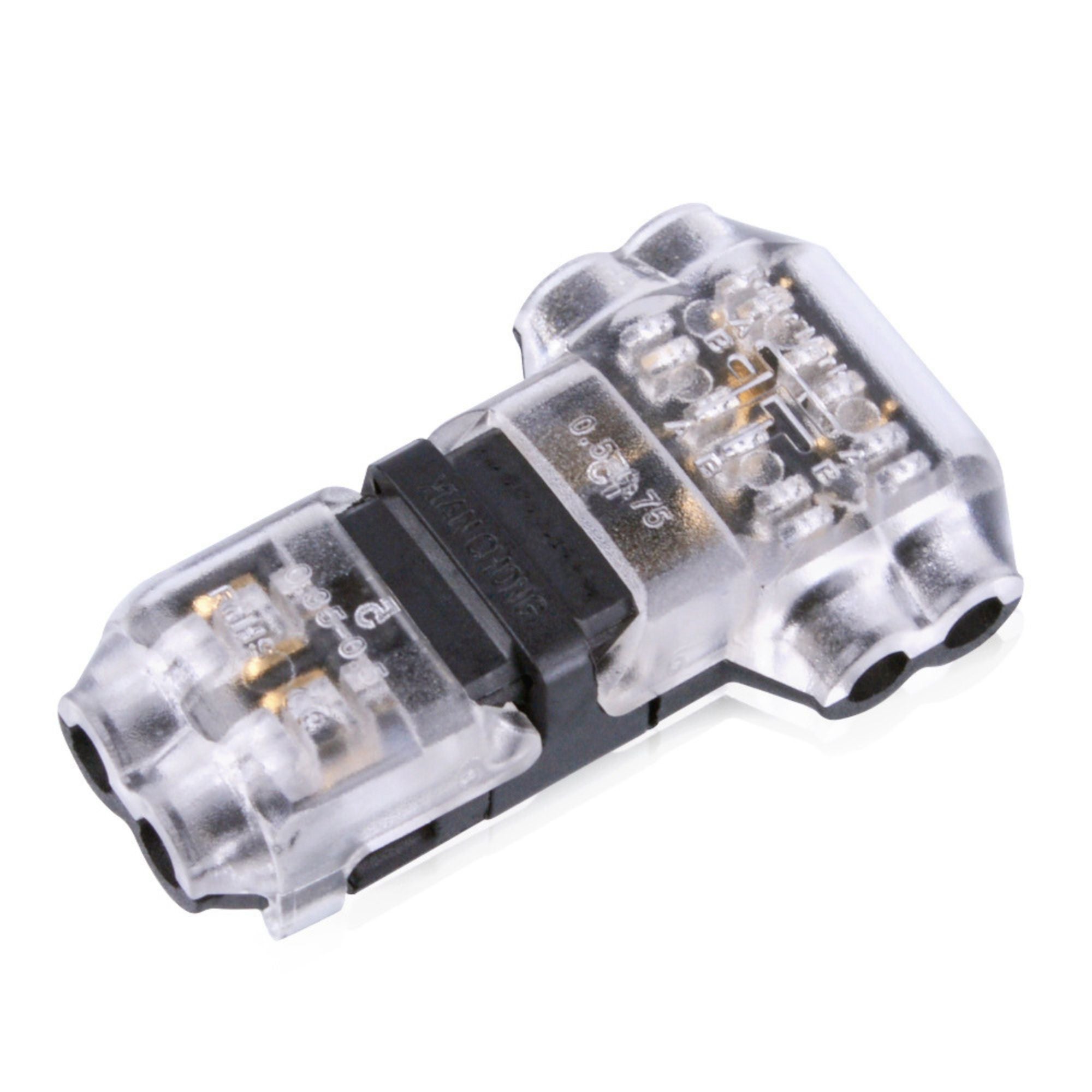 Connecteur rapide électrique en T pour 2 câbles - 0.34~0.78 mm² - 300V ...