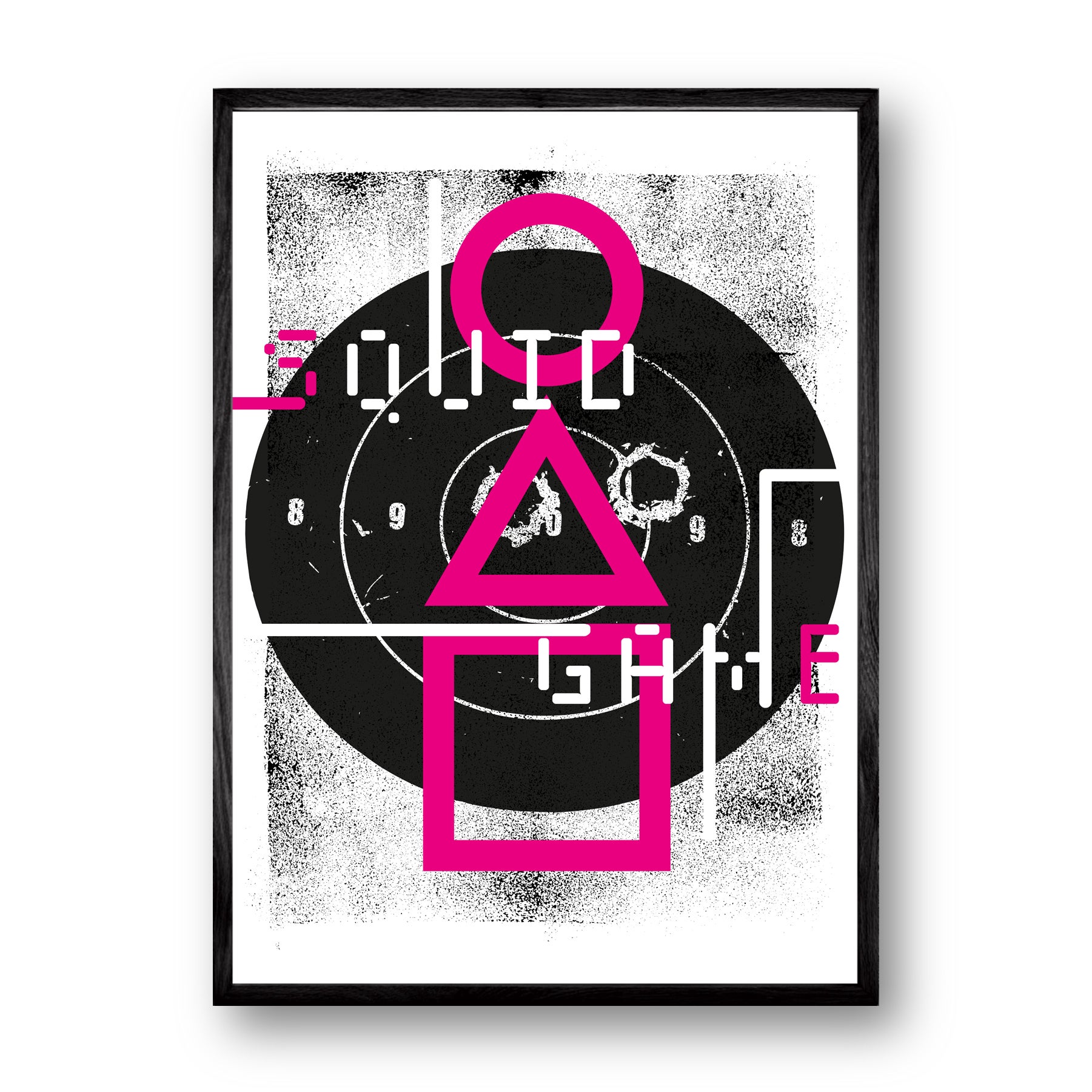 Squid game - Signature Poster - Symbol - 60x80 cm - BENEFFITO | Leroy ...