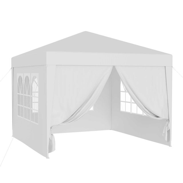 Carpas y gazebos para jardines: protección UV y fácil montaje
