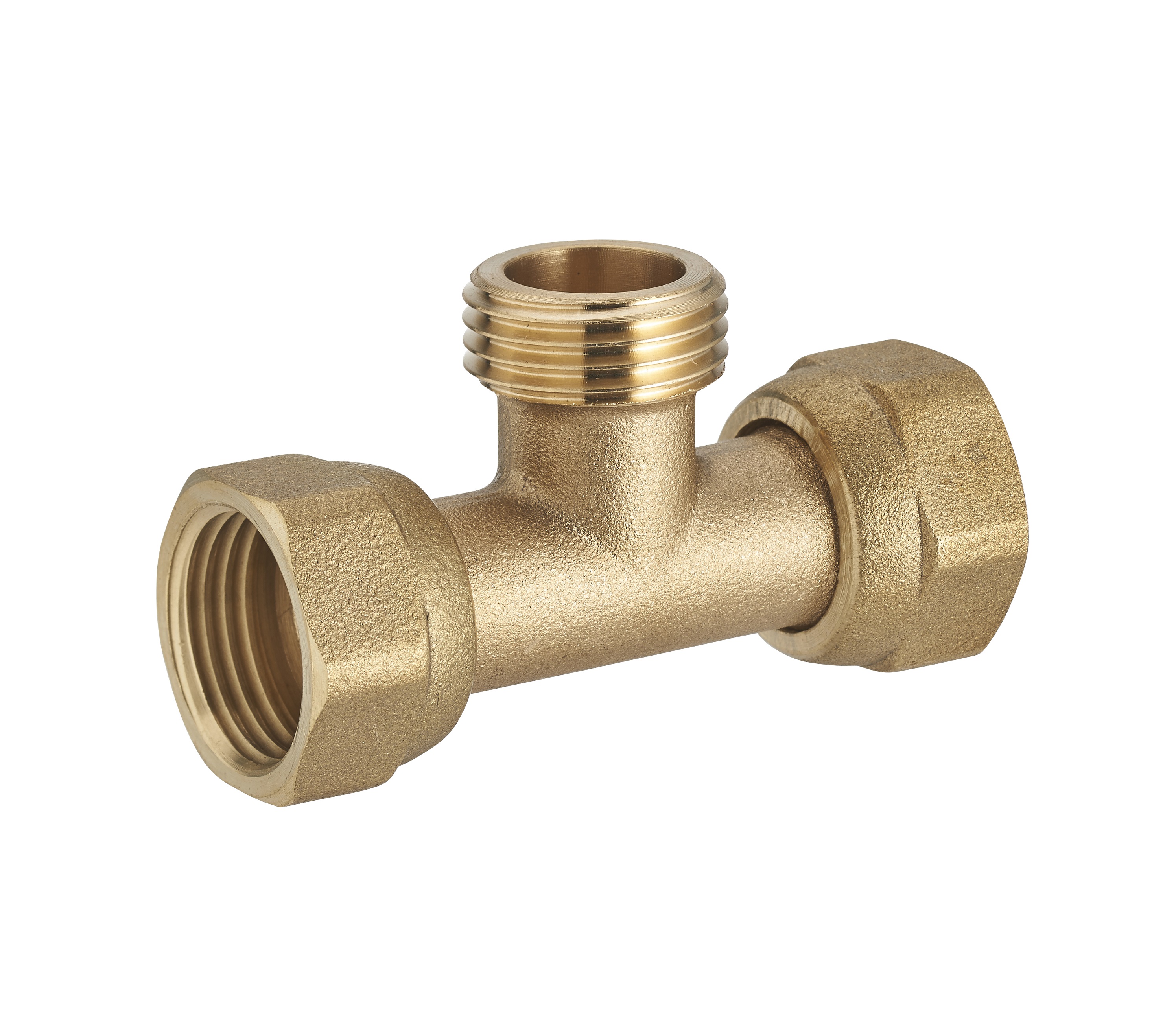 Té Laiton Femelle Mâle Femelle Ecrou Tournant à Visser 15x21 (1/2) NOYON & THIEBAULT | Leroy Merlin