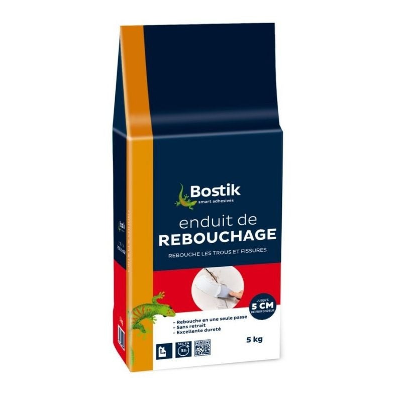 Enduit rebouchage poudre BOSTIK | Leroy Merlin