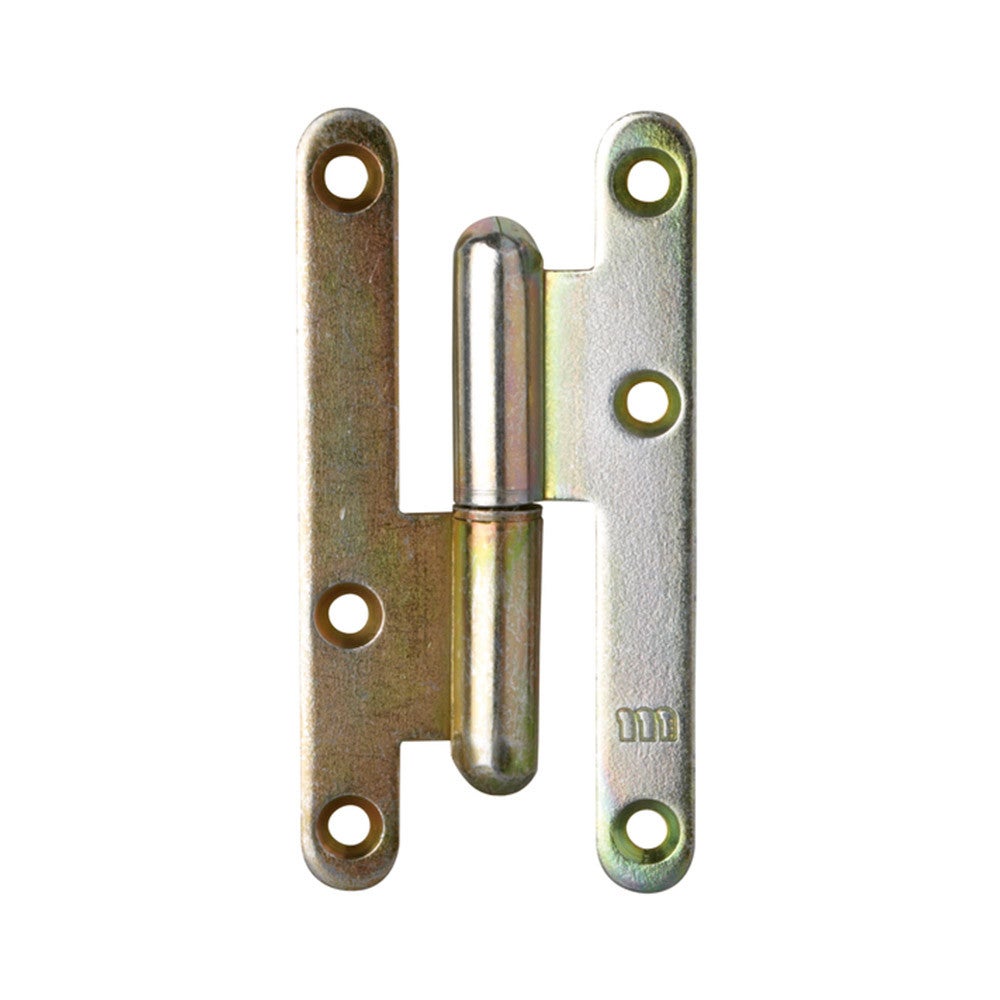 Paumelle universelle Paris droite 80 x 40 x 2,5mm galvanisé | Leroy Merlin