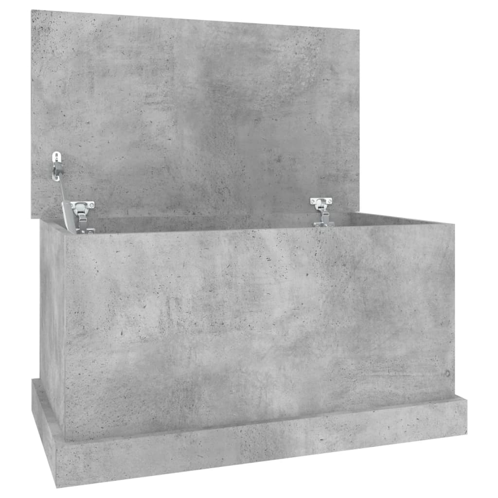 Caja de almacenaje | Baúl de almacenaje madera contrachapada gris ...