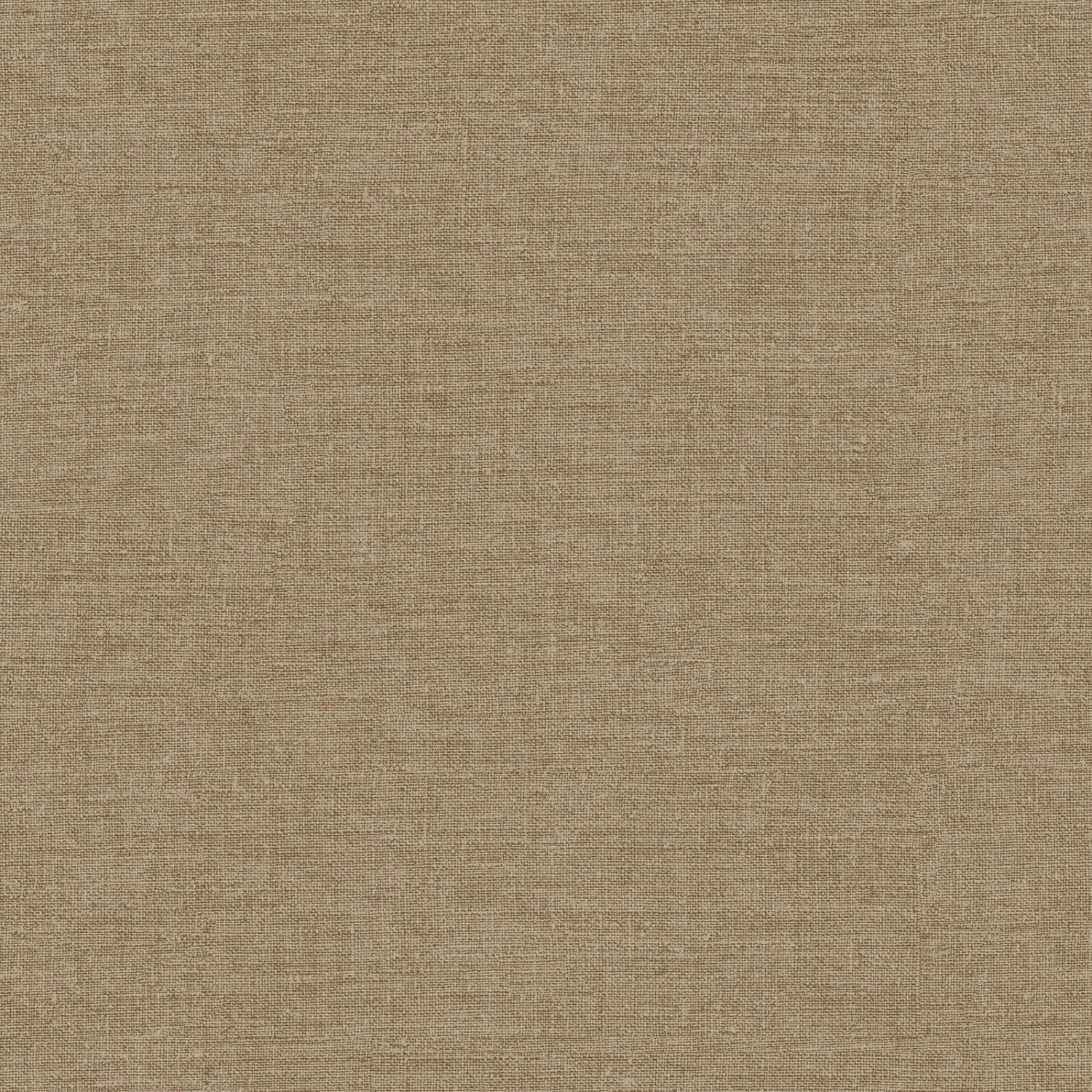 Carta da parati struttura di lino marrone cervine - 53 cm x 10.05 m ...