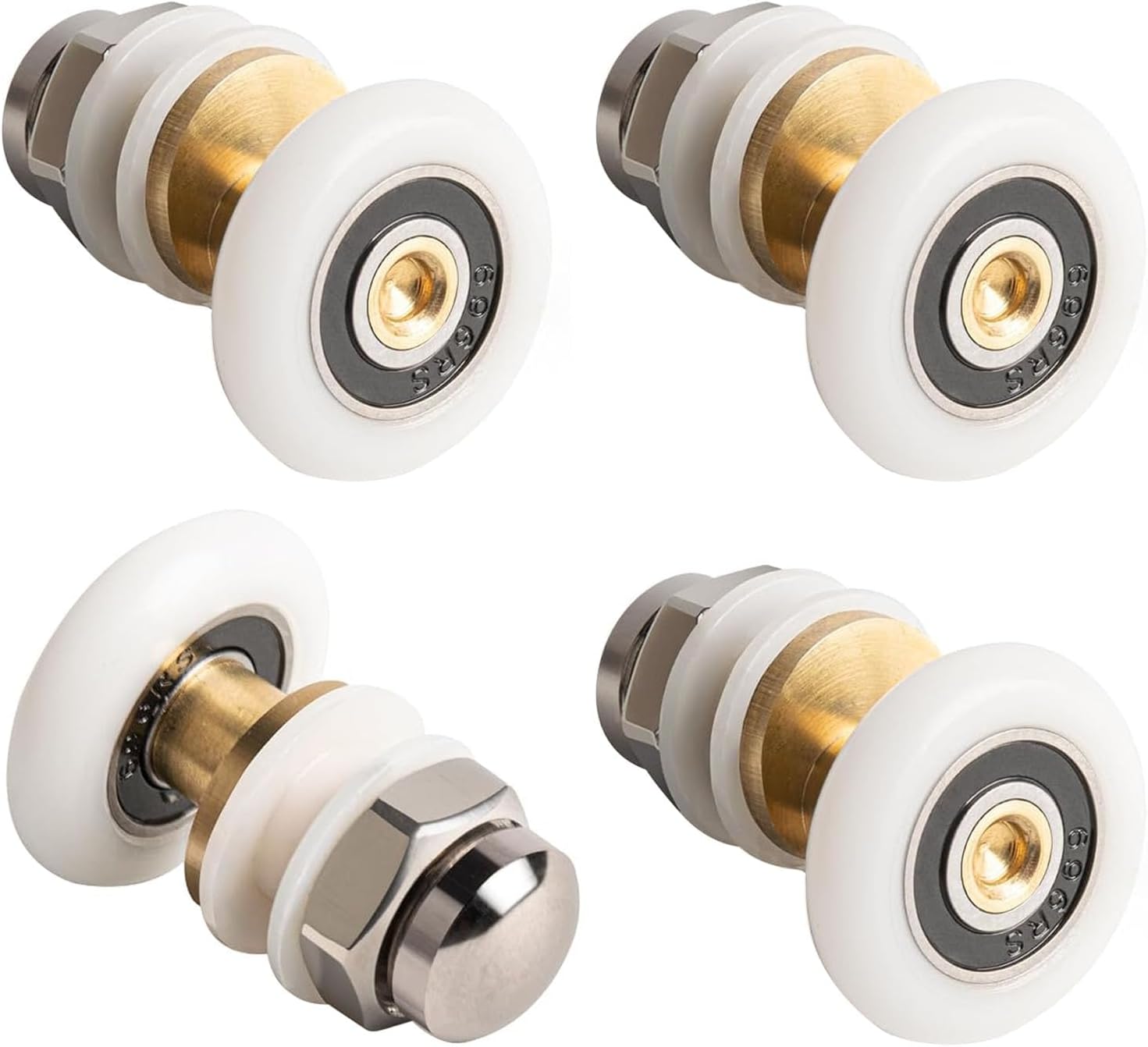 Piezas de mm ruleta para puerta corredera de ducha ruleta repuesto para ...