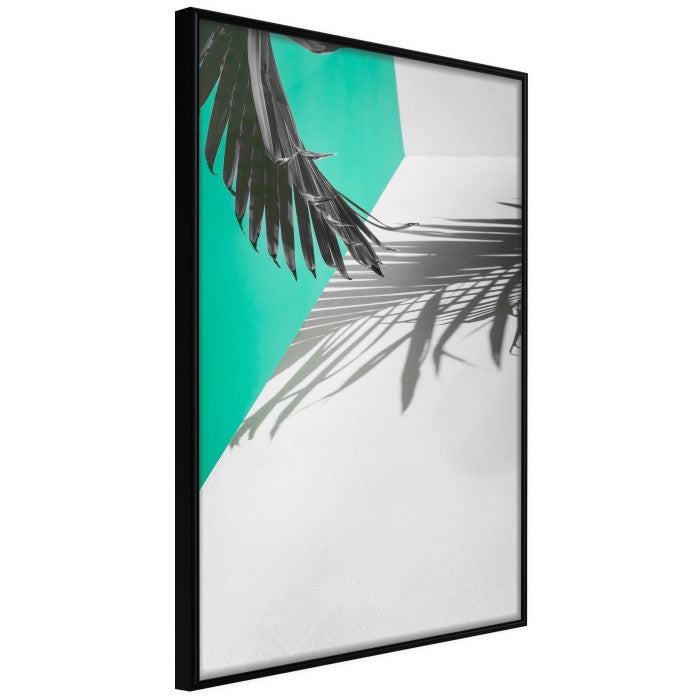 Affiche Murale Encadrée "Leaves or Wings" 40 x 60 cm Noir | Leroy Merlin