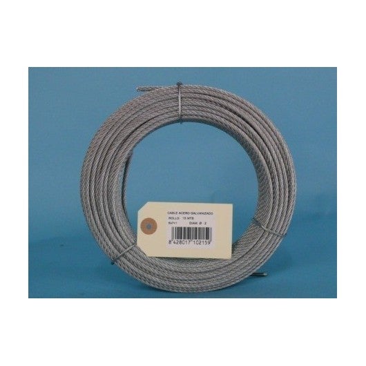 Cable Galvanizado Rollos 15m 6x7x1 1808 | Leroy Merlin