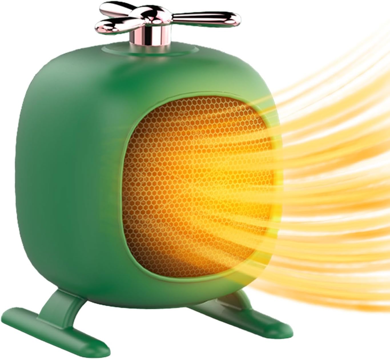 (Vert) Mini chauffage vertical d'appoint pour l'hiver, idéal pour les ...
