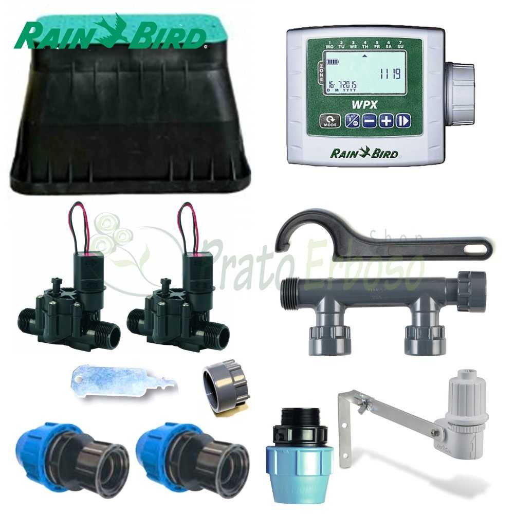 Kit d'irrigation Rain Bird 2 zones 9 V | Leroy Merlin