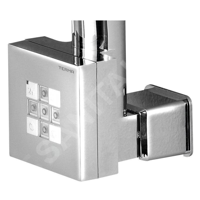 Sapho KTX - Tige de chauffage avec thermostat, 600 W, chrome KTX-CW-600 ...