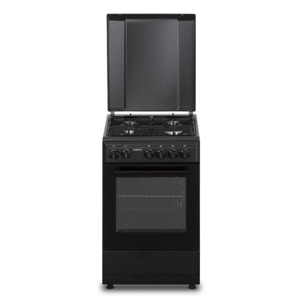 Cuisiniere gaz OCEANIC OCEACG50GB - 4 feux - L49,8 xP61 xH 86 cm - Noir ...