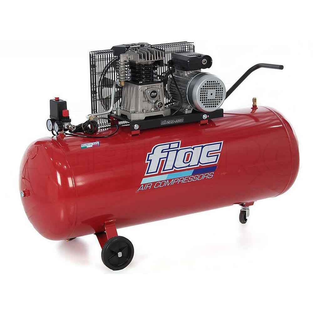 COMPRESSORE ARIA SERBATOIO 200L MOTORE 3HP FIAC | Leroy Merlin