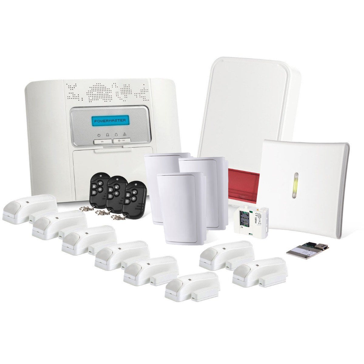 POWERMASTER KIT8 GSM IP - Alarma inalámbrica GSM / IP para el hogar ...