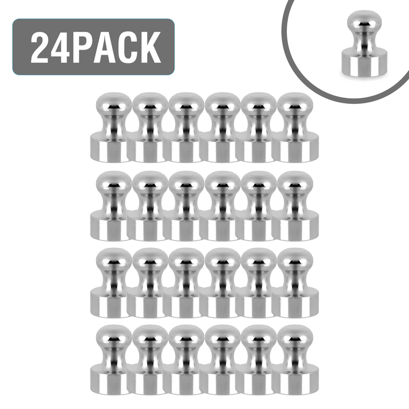 24x aimants néodyme pour tableau magnétique Super disques Ø16x12mm ...