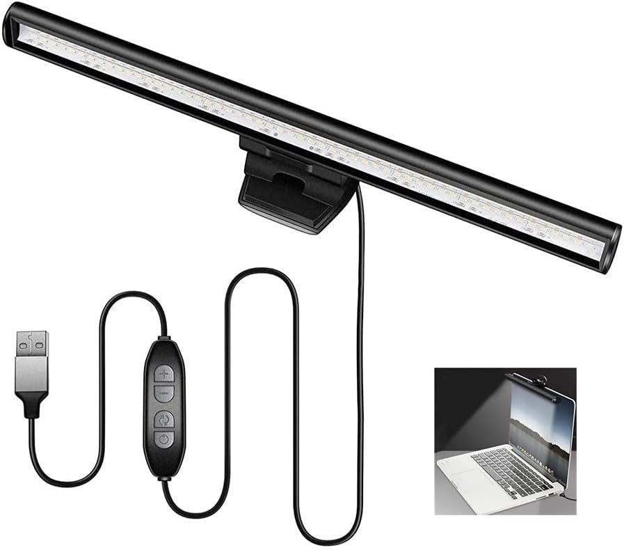 Barra de lámpara para monitor de portátil, luz LED para pantalla, sin ...