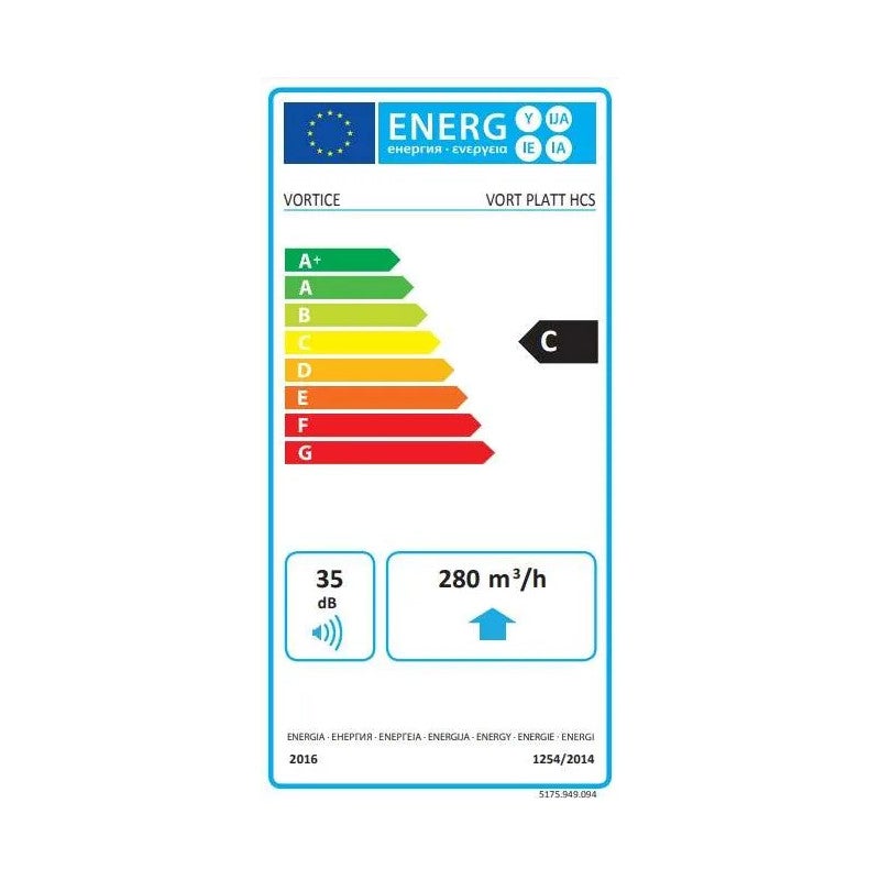 PLATT HCS - VMC simple flux hygrovariable extra-plate - VVPL - VORTICE ...