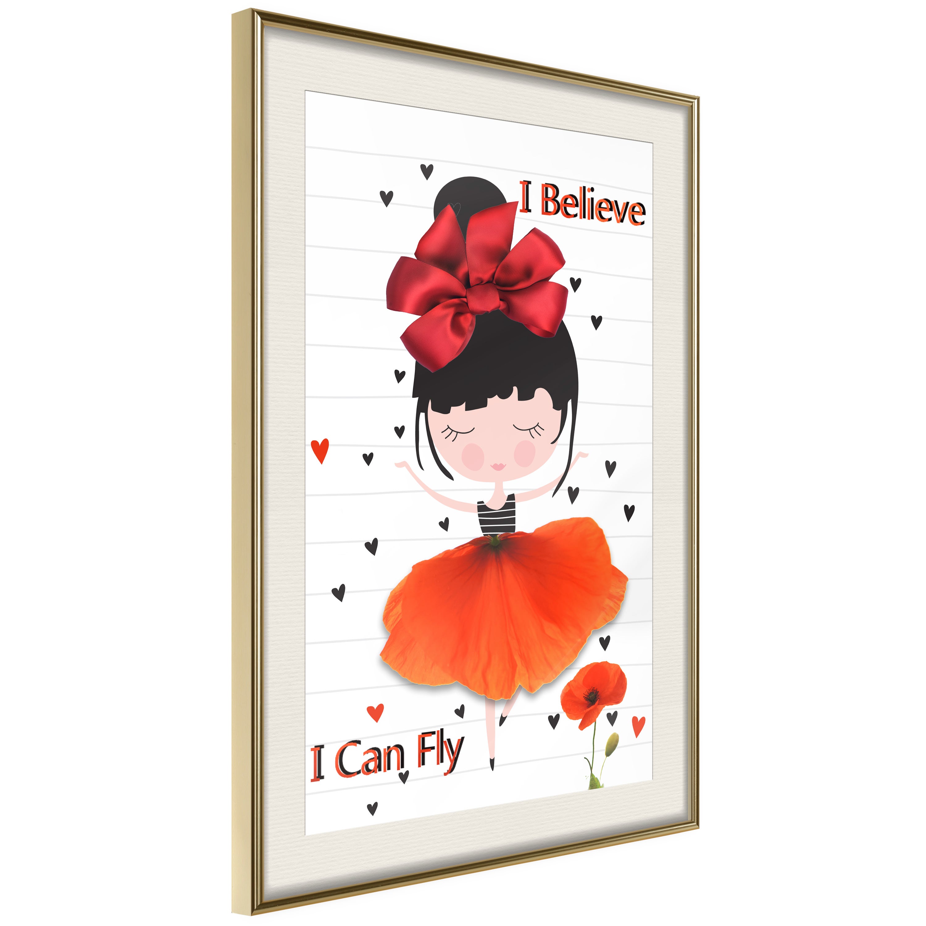Poster et affiche - Poppy Dancer 40x60 cm | Leroy Merlin