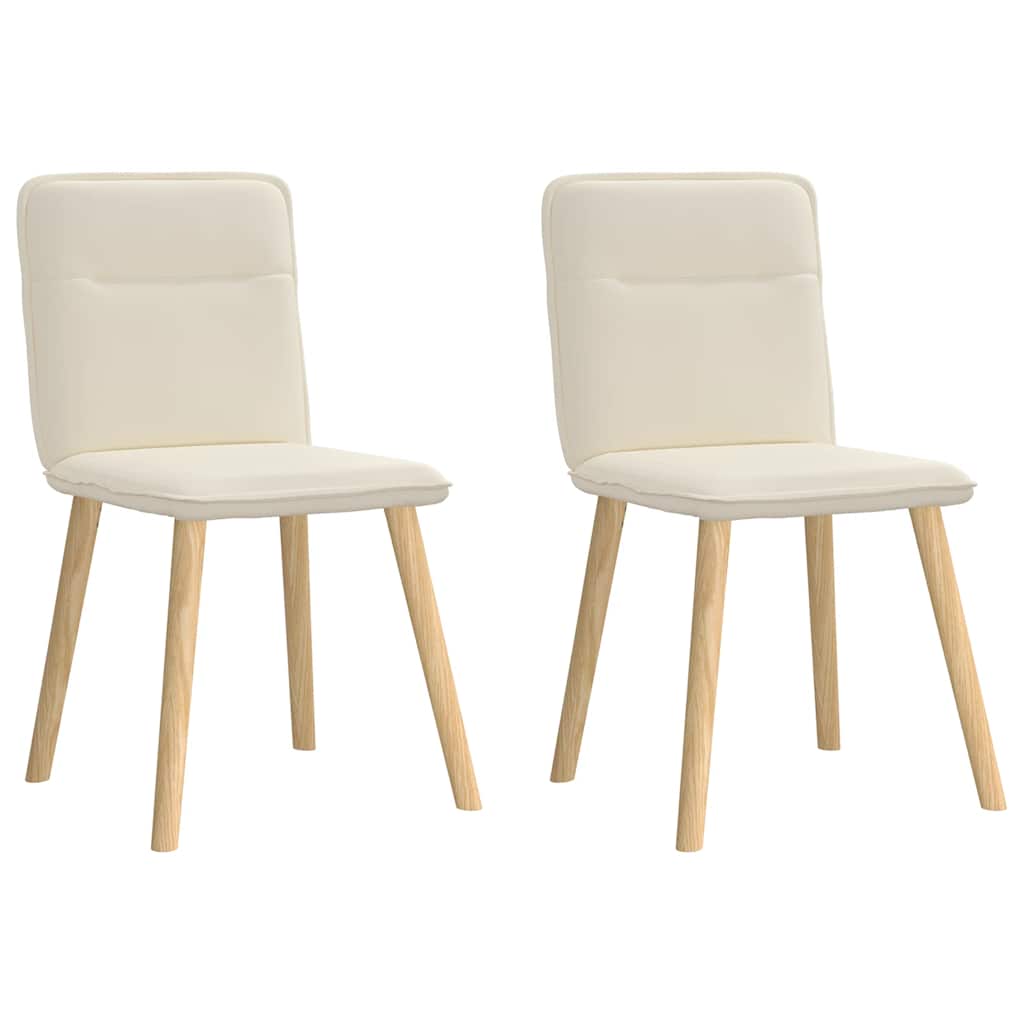 Maison Exclusive - Chaises à manger lot de 2 Lin | Leroy Merlin