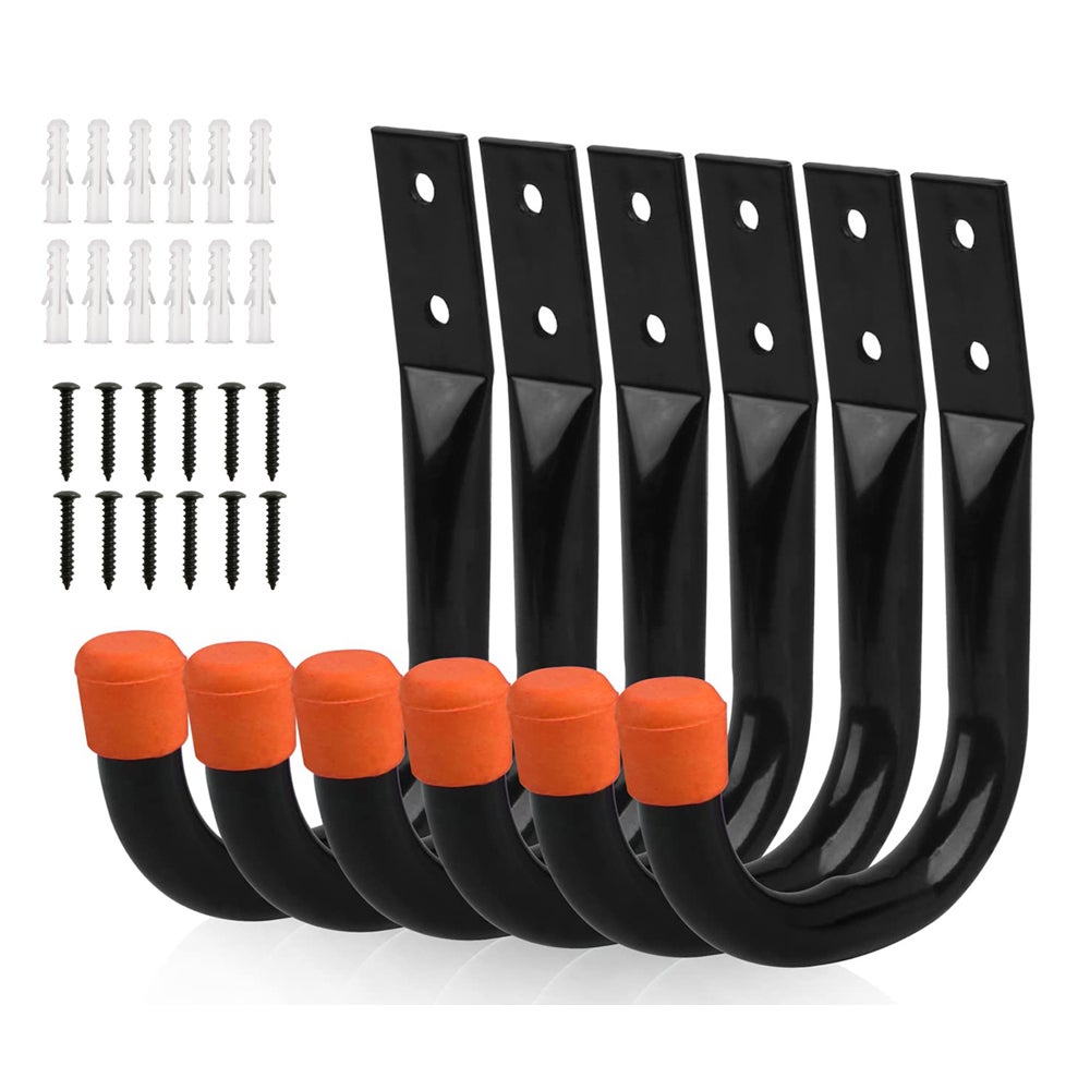 Crochets de rangement robustes pour garage,support mural en U, crochets ...