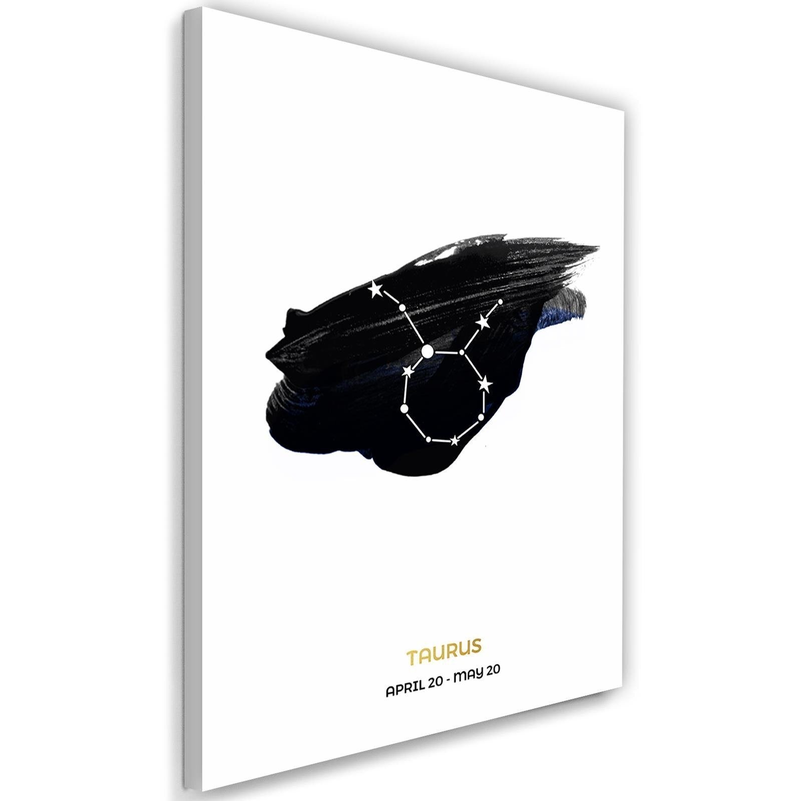 Tableau signe du zodiaque taureau - 80 x 120 cm | Leroy Merlin