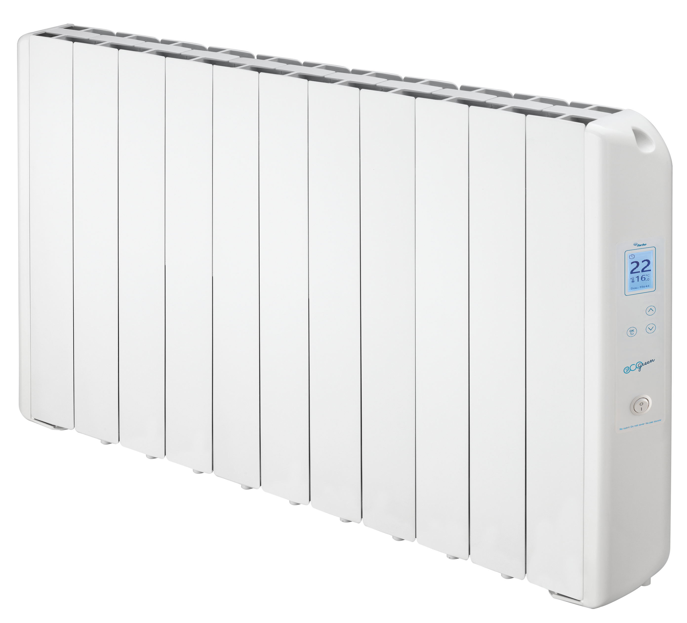 Radiatore elettrico a inerzia fluida 1210 W | FARHO Eco Green 11 ...