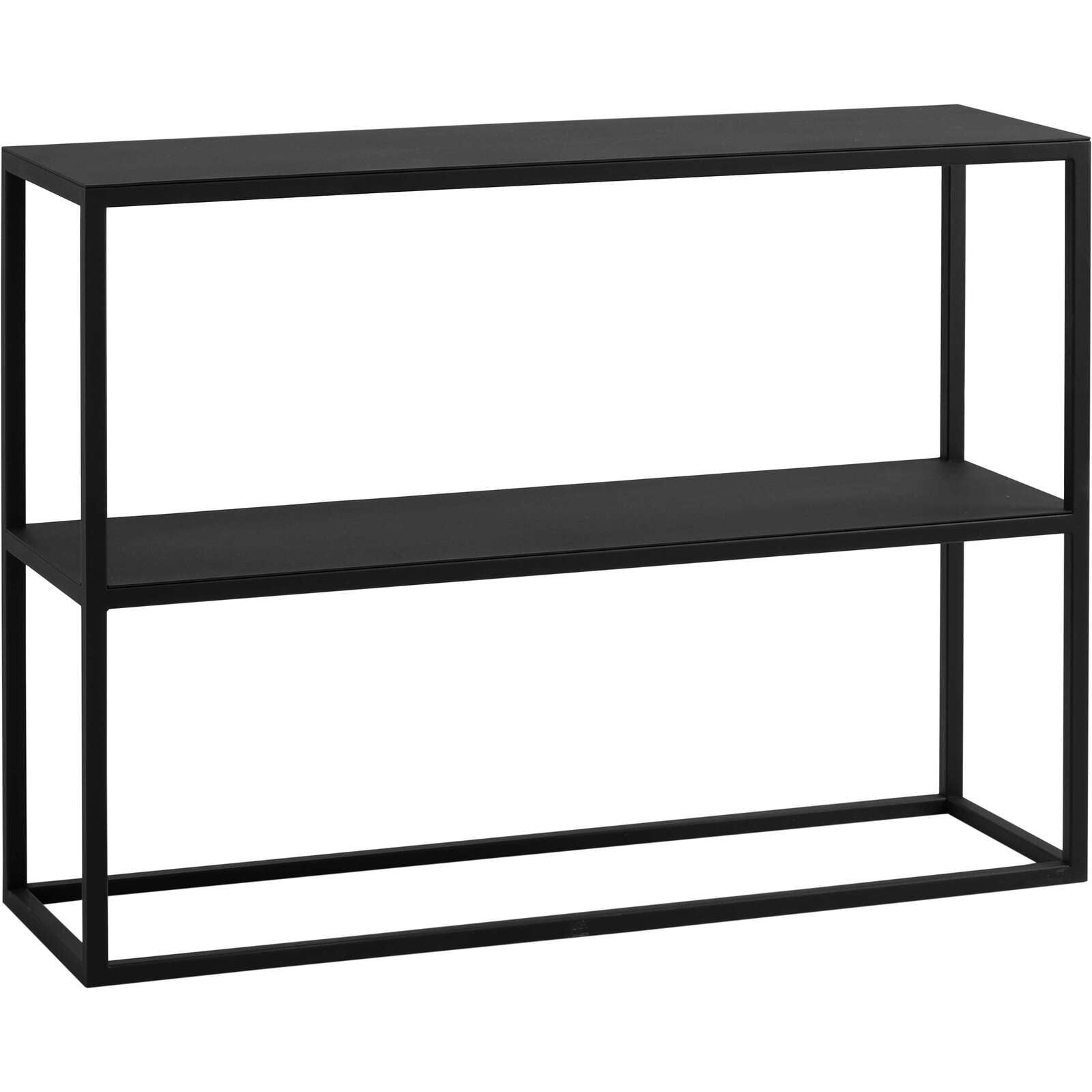 Console rack julita 100 x 30 x 75 cm Noir | Leroy Merlin