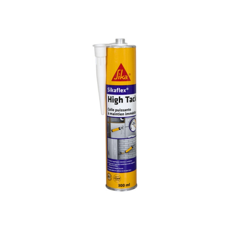 Mastic-colle à prise rapide - SIKA Sikaflex High Tack - Blanc - 300ml ...