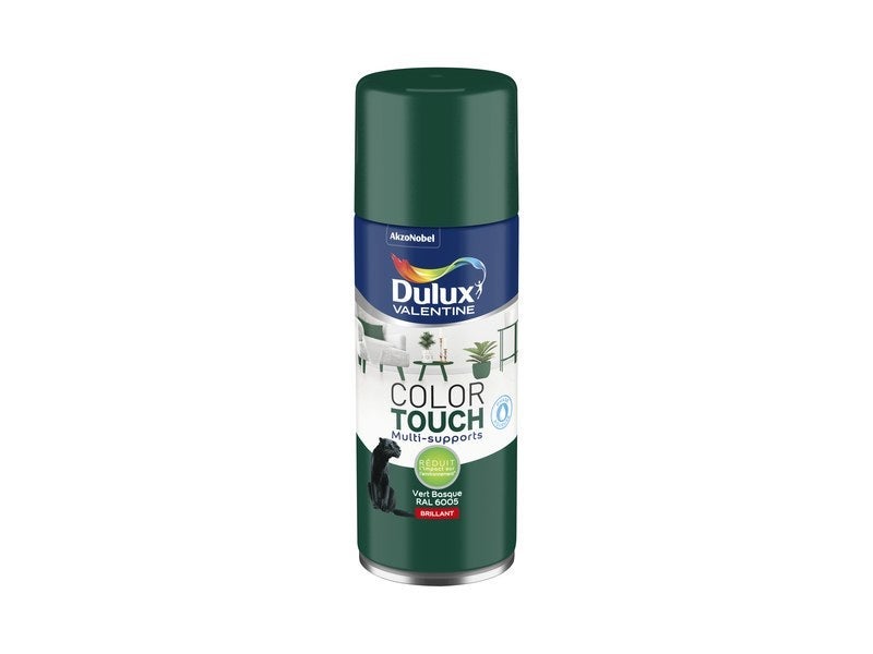 Pintura en spray color touch DULUX VALENTINE verde vasco RAL 6005 ...