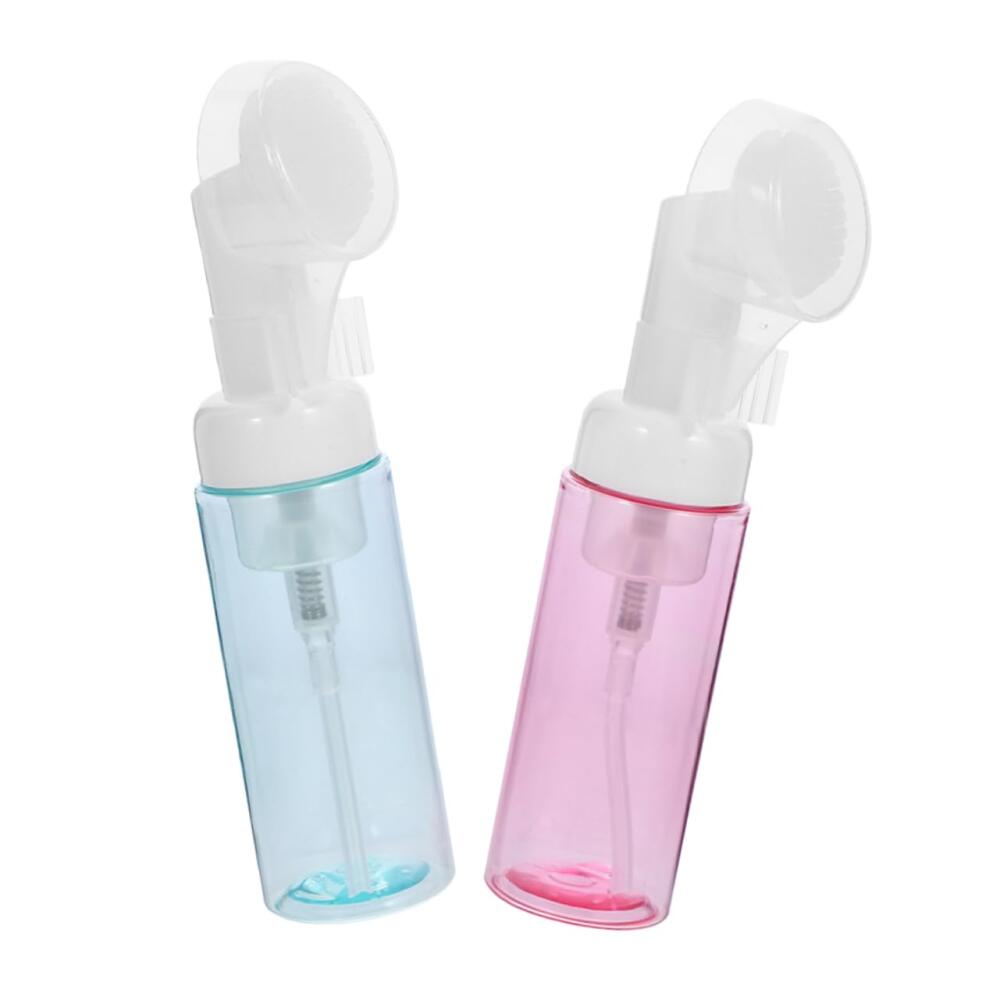 Flacon mousse de 60 ml avec tête de brosse, 2 distributeurs de mousse ...