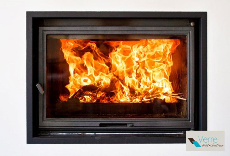 Vitre insert plate pour insert - René Brisach - modèle GDM 67 Latérale ...