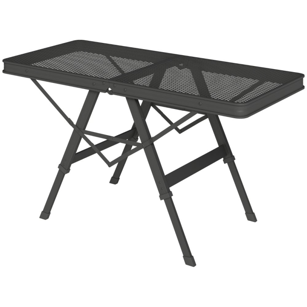 Mesa de camping plegable ajustable en altura mesa auxiliar jardín ...