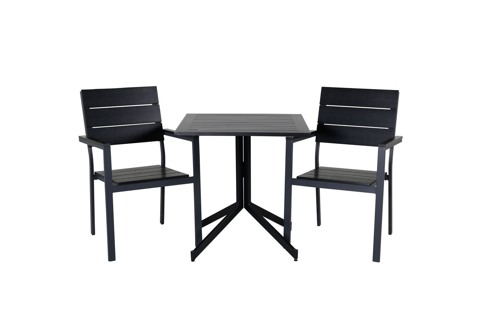 Way Ensemble table et chaises de jardin, table 70x70cm et 2 chaises ...