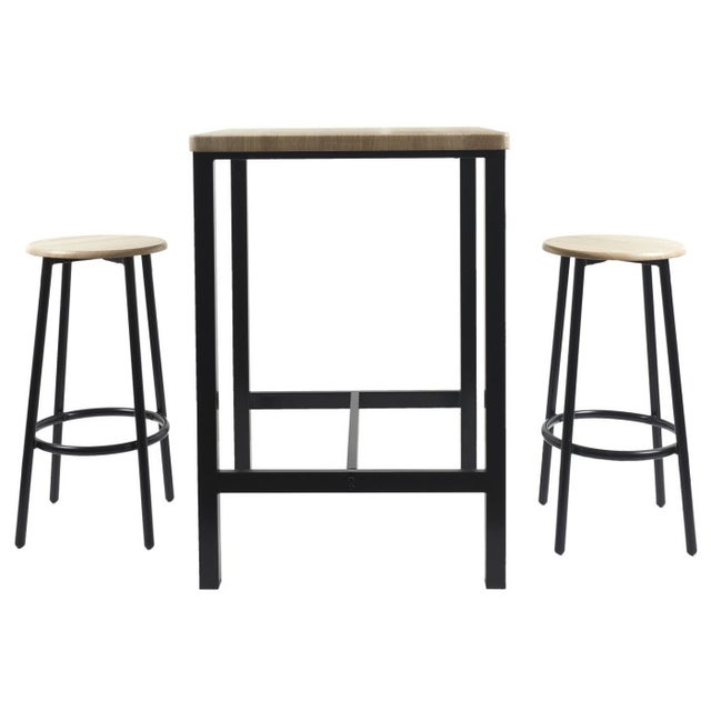 Ensemble table bar 2 tabourets pas cher au meilleur prix | Leroy Merlin