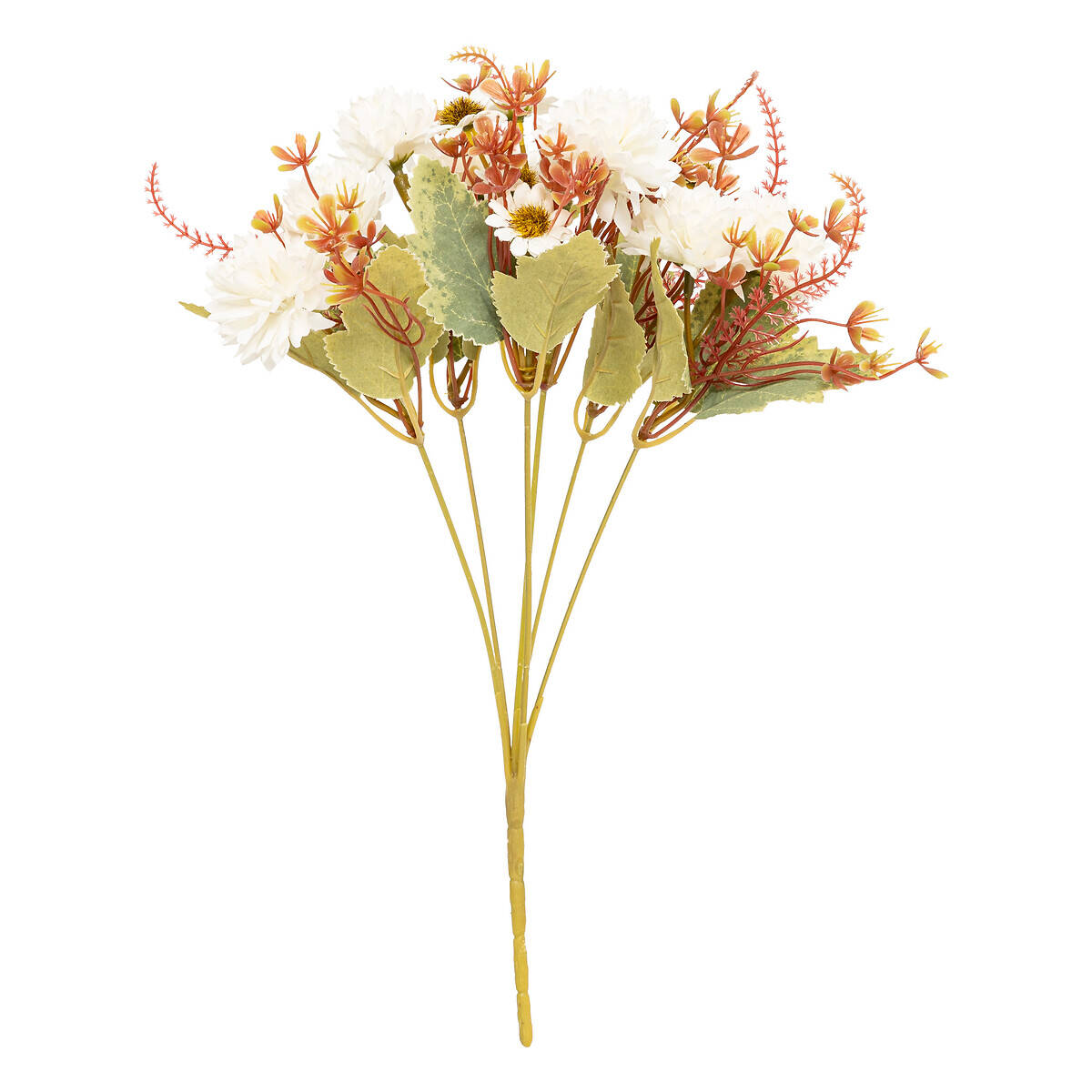 Bouquet de fleurs artificielles PERY composition automnale, 33 cm, Atmosphera | Leroy Merlin