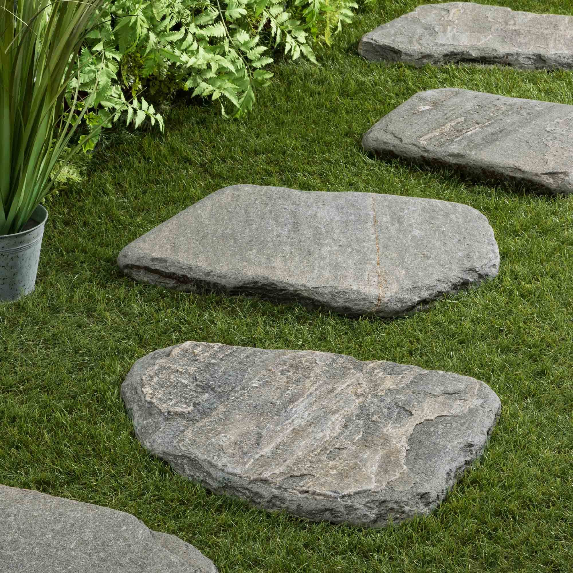 Pas Japonais Pierre Naturelle Gris Kavalas format irrégulier Ep. ±3-4 ...