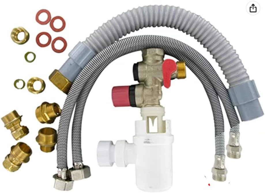 Comap- Kit de raccordement complet pour chauffe-eau électrique vertical (P