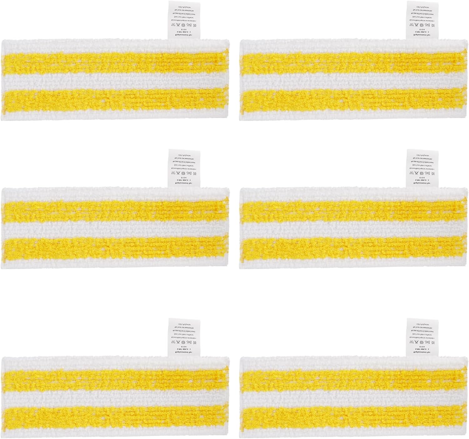 Opakowanie 6 ściereczek z mikrofibry, kompatybilnych z parownicami Karcher Easyfix SC 1, SC 2 ...