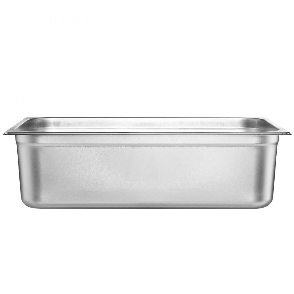 Ensemble de 6 récipients GN 1/1 en inox de 15 cm pour cuisine ...